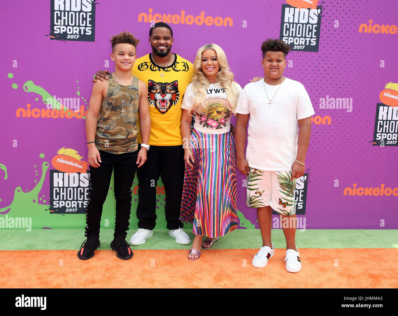 13 July 2017 - Los Angeles, California - Chanel Fielder, Jadyn Fielder ...