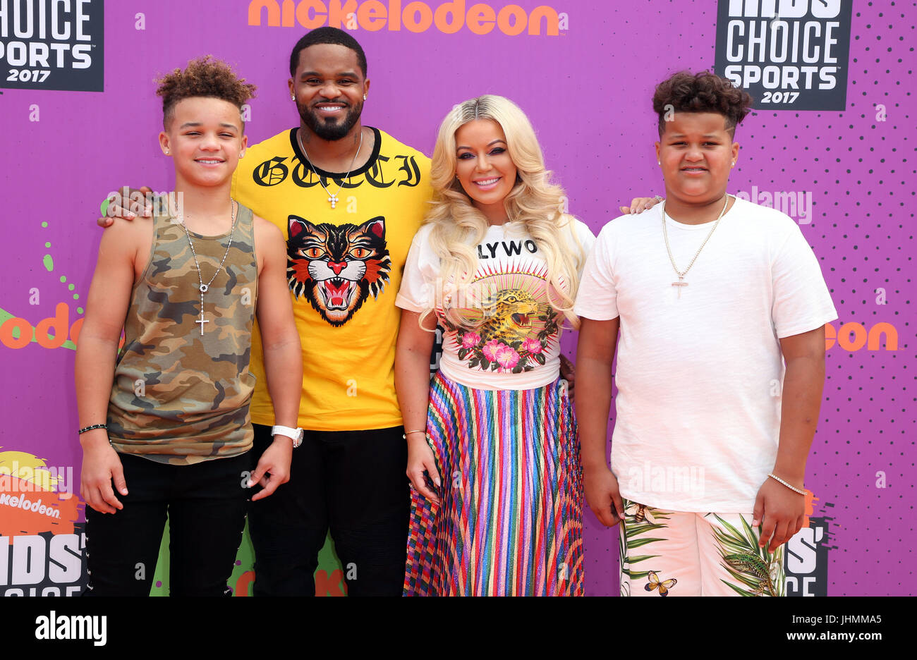 13 July 2017 - Los Angeles, California - Chanel Fielder, Jadyn Fielder ...