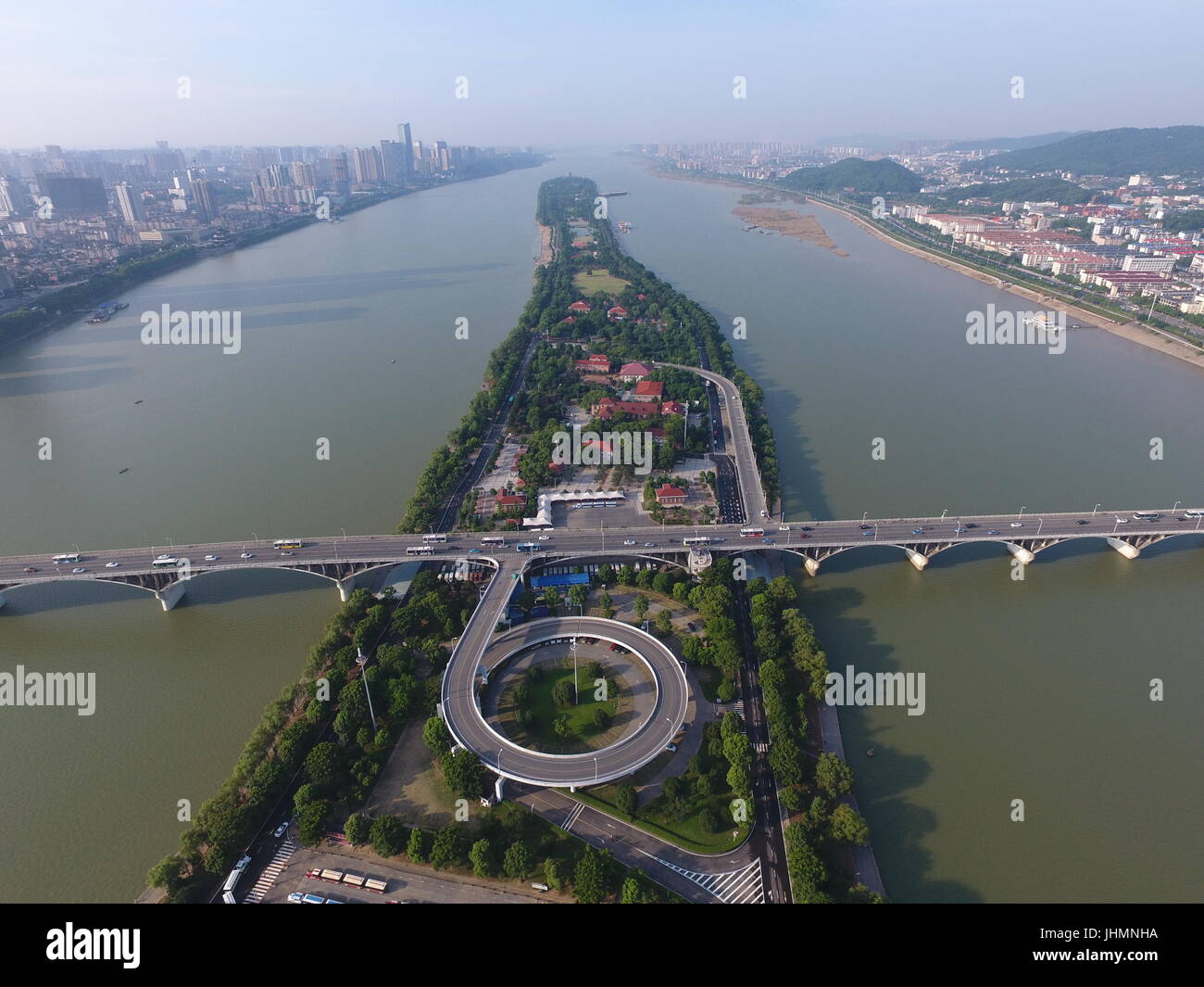 Changsha. 15th July, 2017. Photo taken on July 15, 2017 shows the ...
