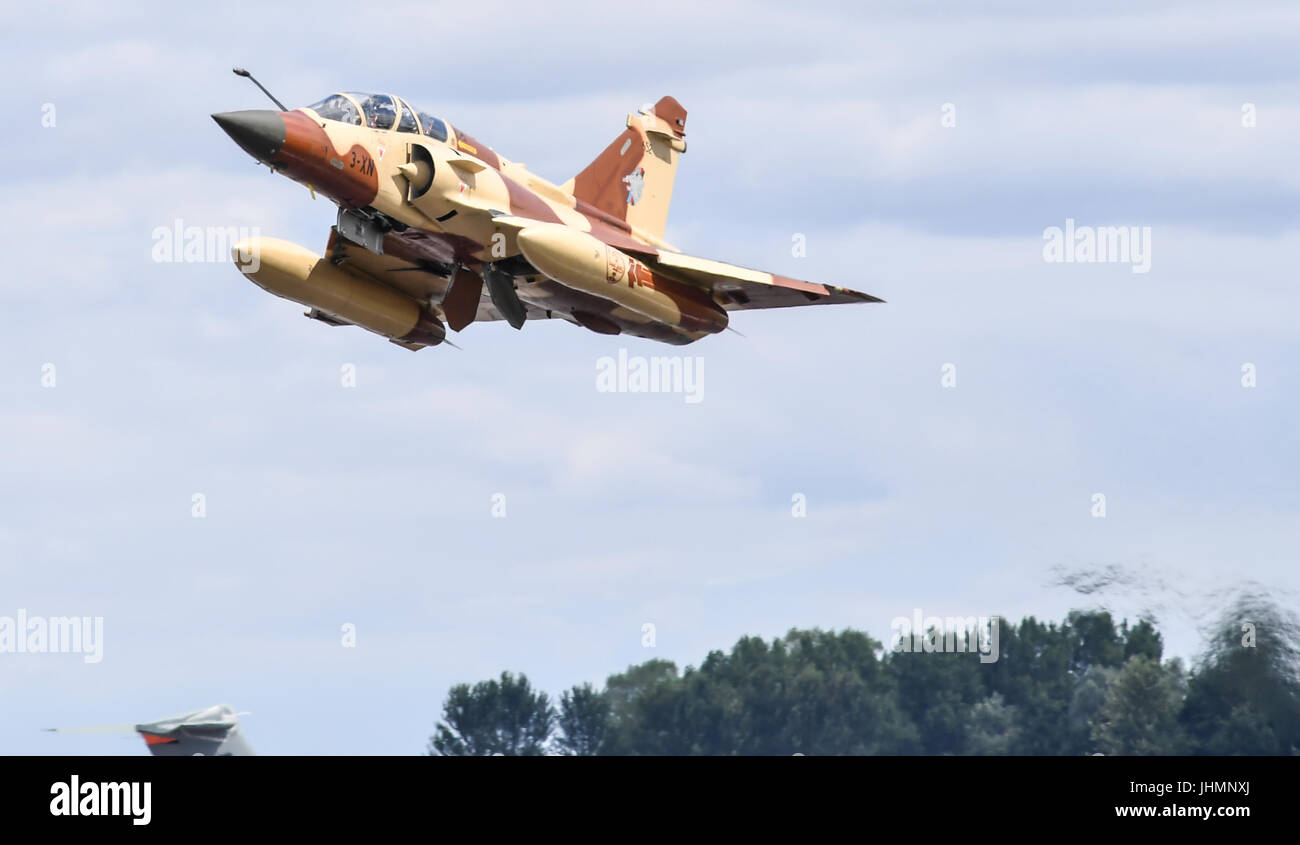 Gloucestershire, UK. 14th July, 2017. Couteau Delta 2 Dassault Mirage ...