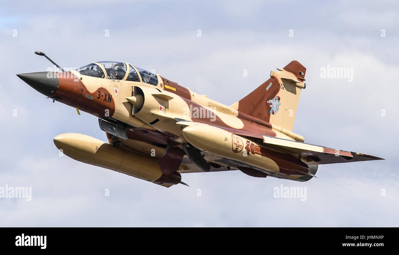 Gloucestershire, UK. 14th July, 2017. Couteau Delta 2 Dassault Mirage ...