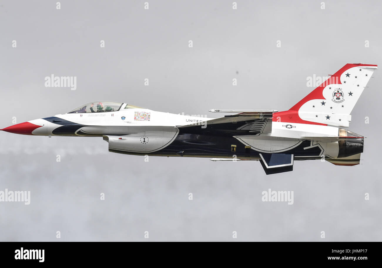 Gloucestershire, UK. 14th July, 2017. Lt. Col. Jason Heard is the ...