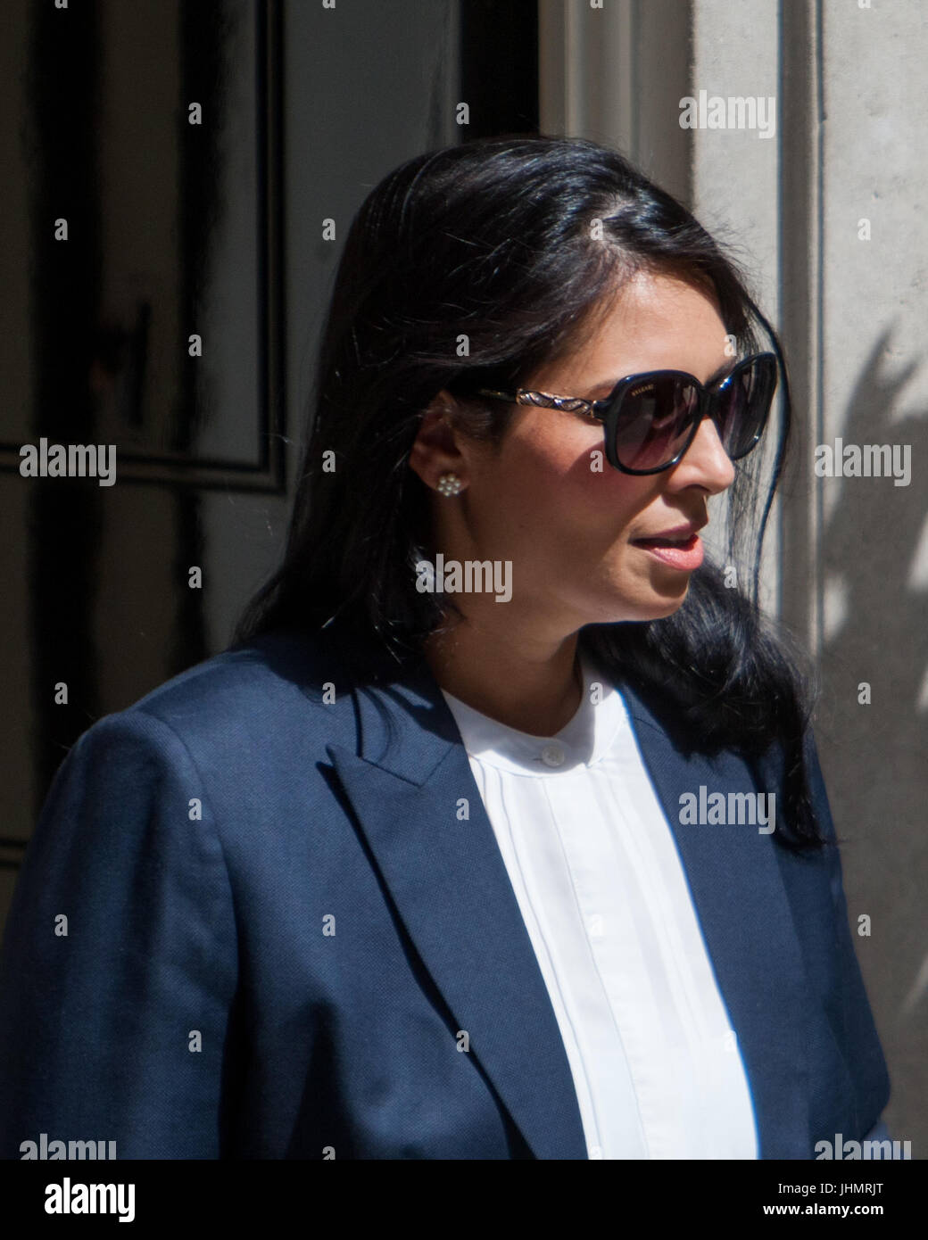 UK Cabinet meeting departures. Featuring: Priti Patel MP Where: London ...