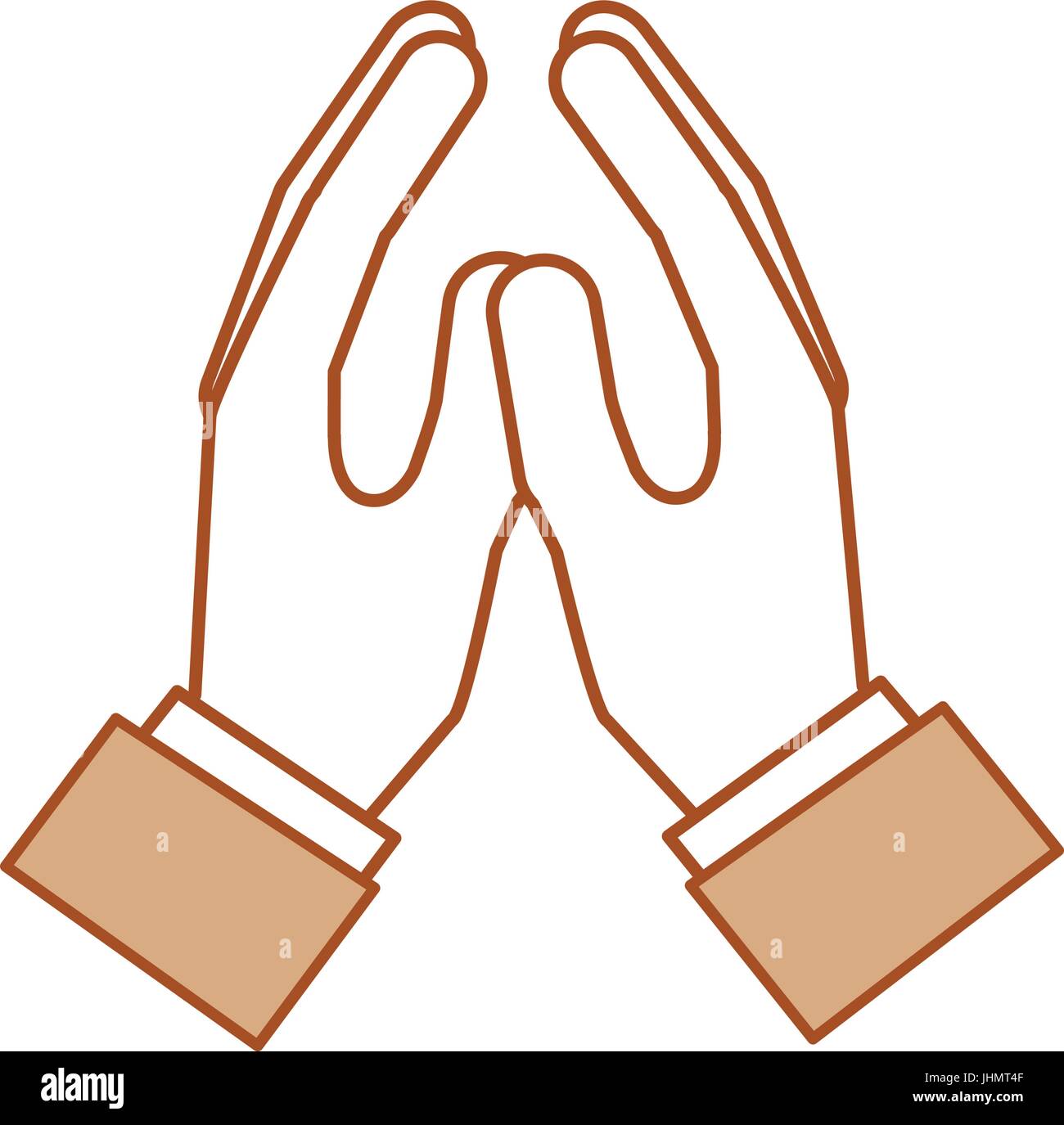 hands human protected icon Stock Vector Image & Art - Alamy