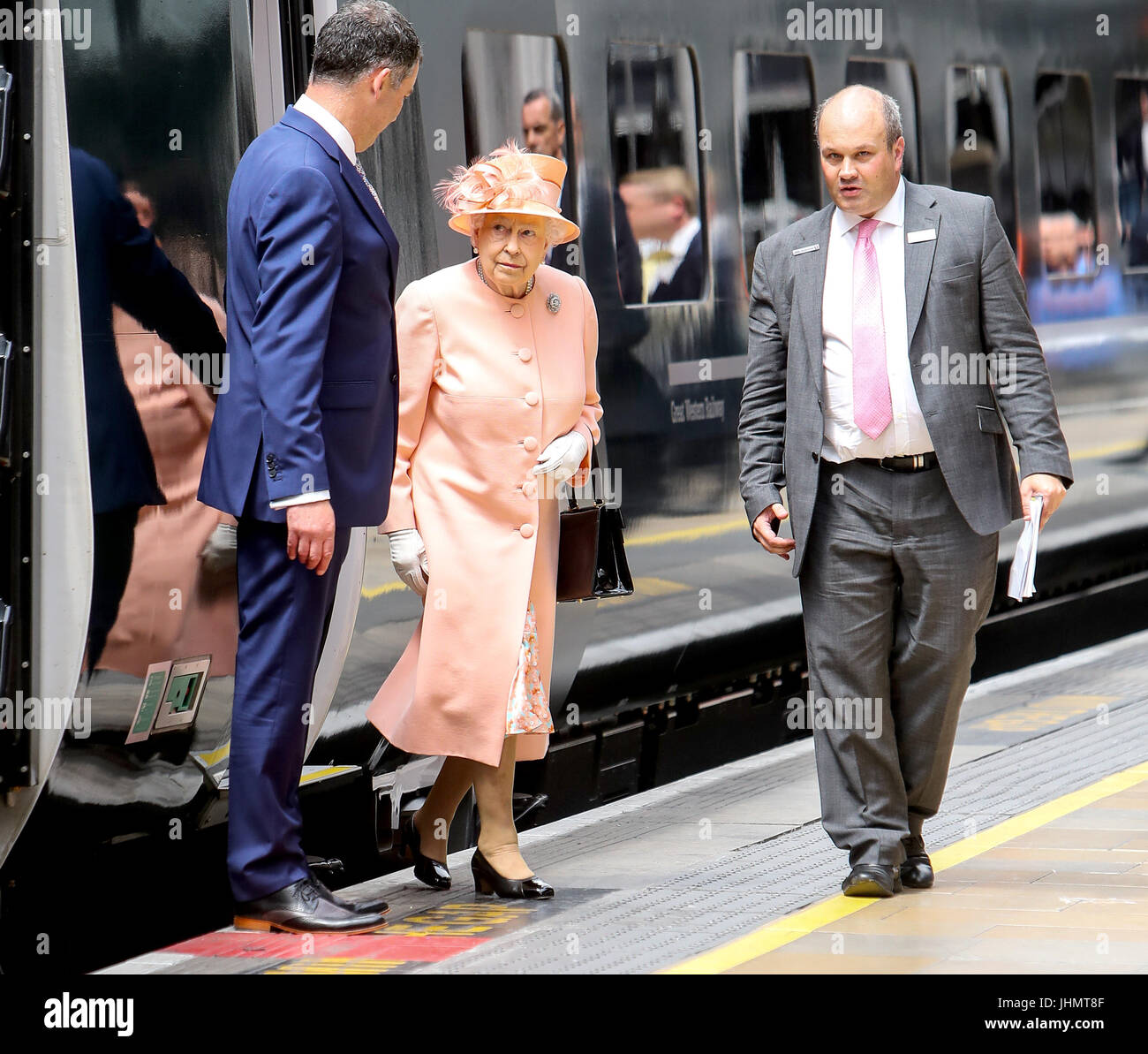 Queen victoria train journey hi-res stock photography and images - Alamy