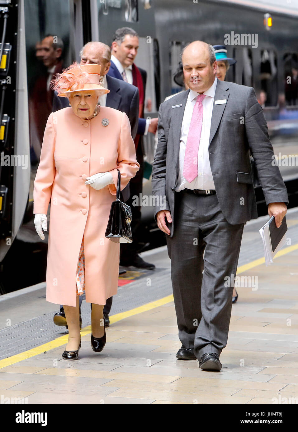 Queen victoria train journey hi-res stock photography and images - Alamy