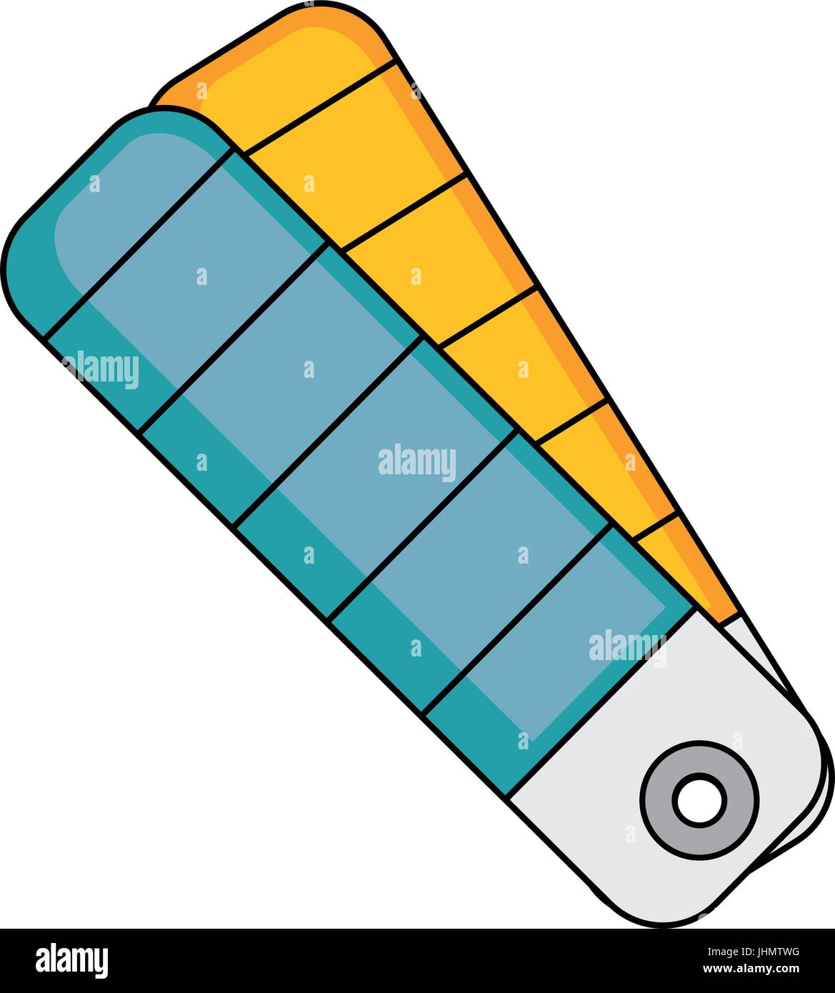 Colour picker icon over white background vector illustration Stock ...