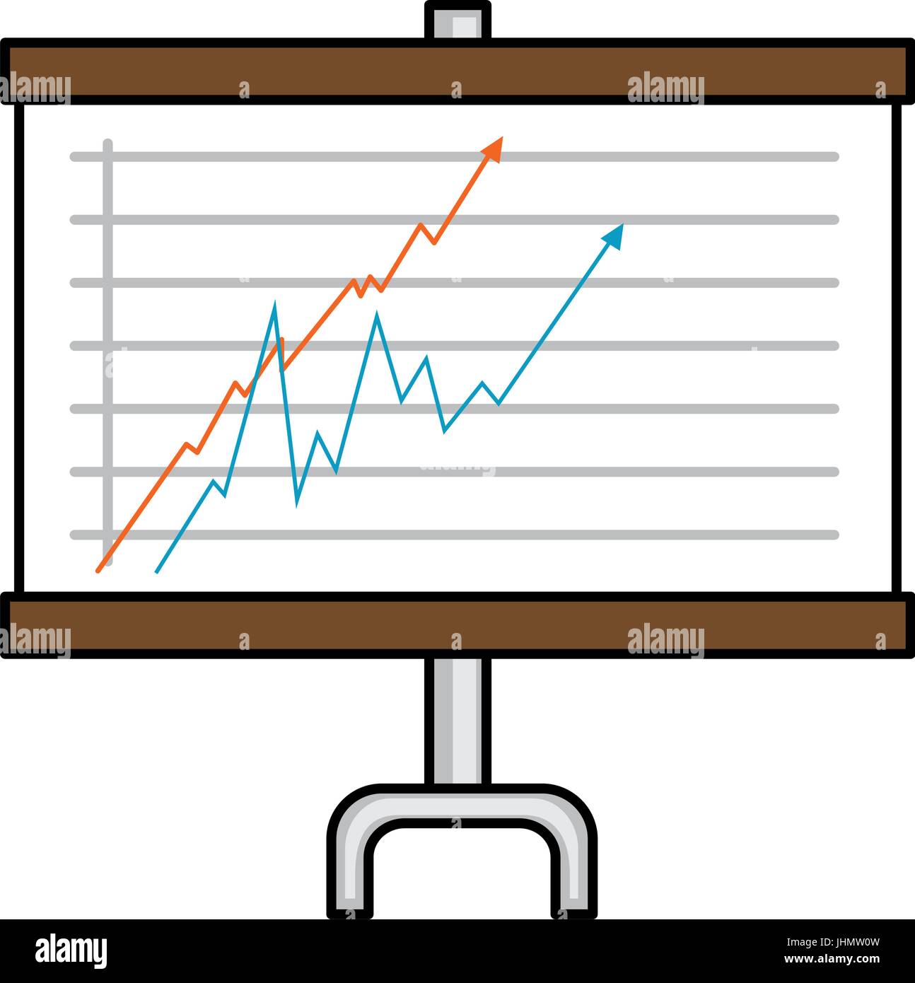 Statistical graphs design Stock Vector Image & Art - Alamy