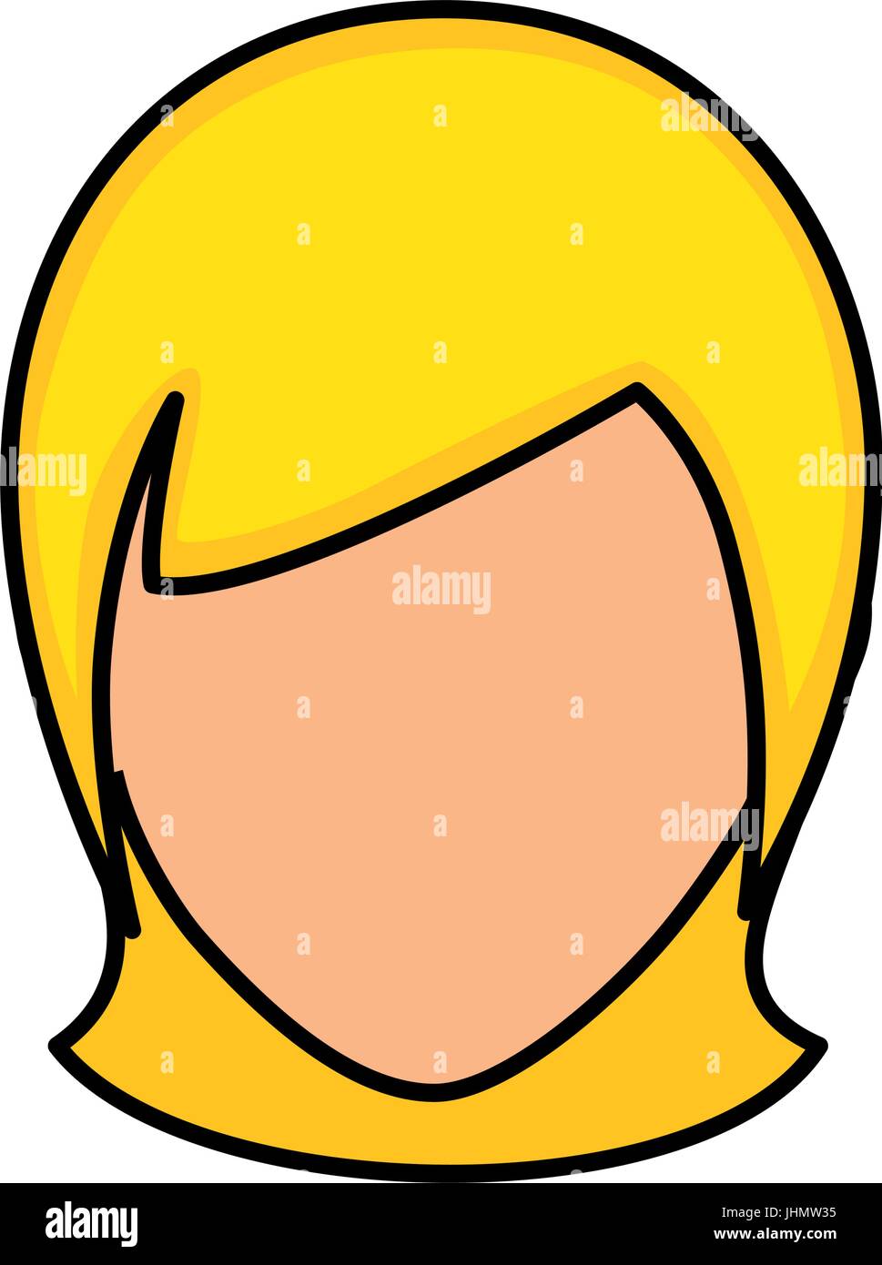 woman face icon Stock Vector Image & Art - Alamy