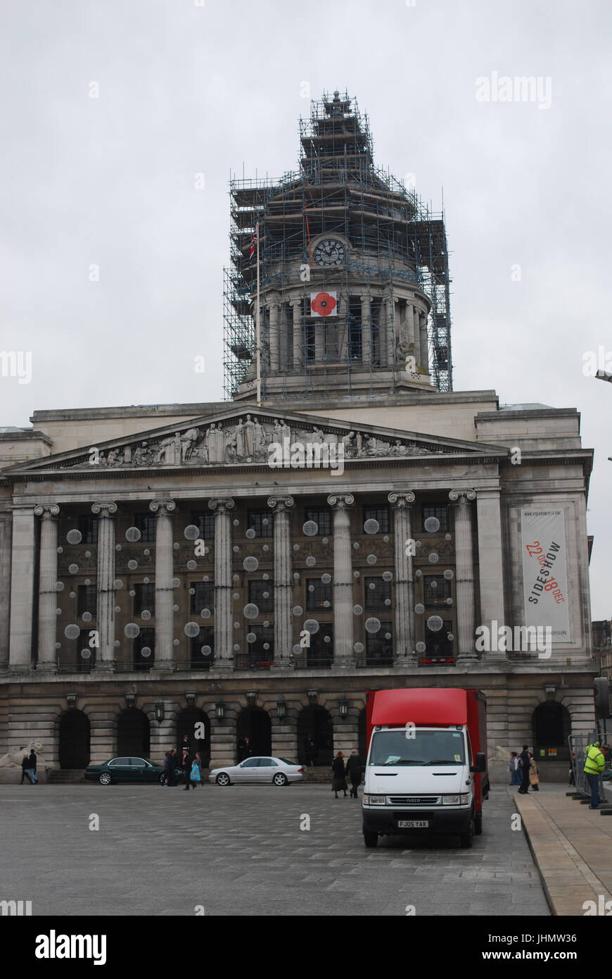 Nottingham council building in Old Market Square Nottingham Stock Photo ...