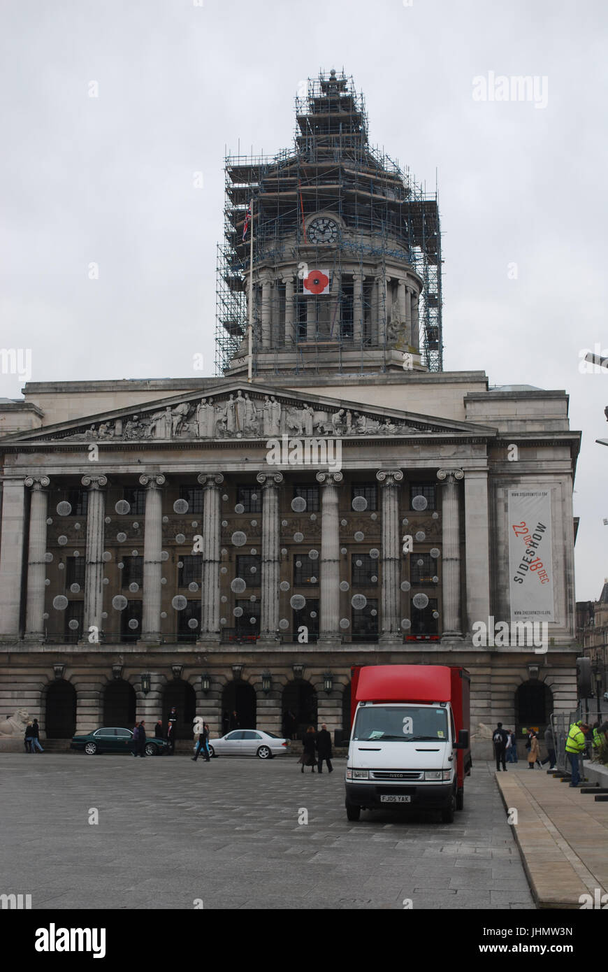 Nottingham council building in Old Market Square Nottingham Stock Photo ...
