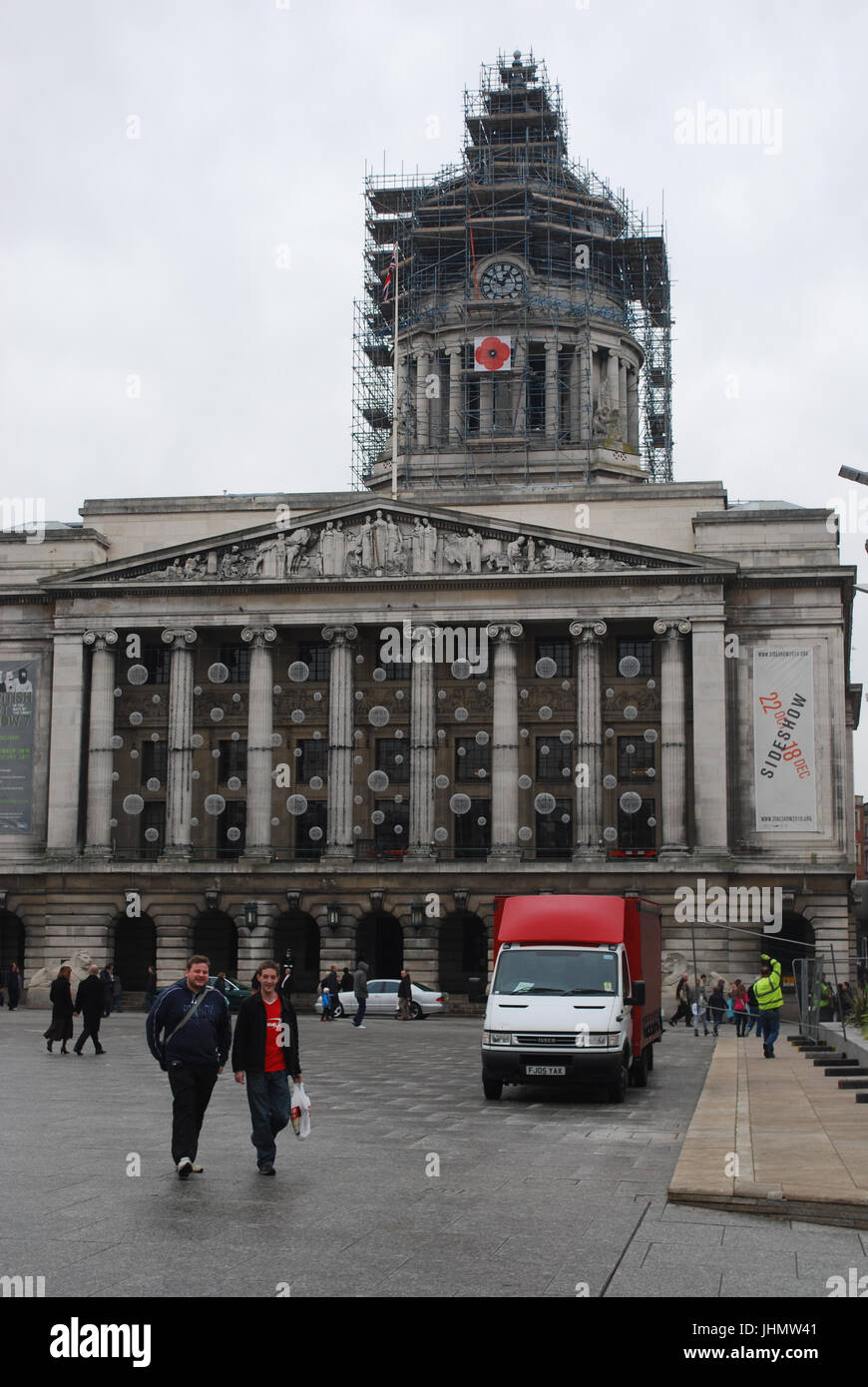 Nottingham council building in Old Market Square Nottingham Stock Photo ...