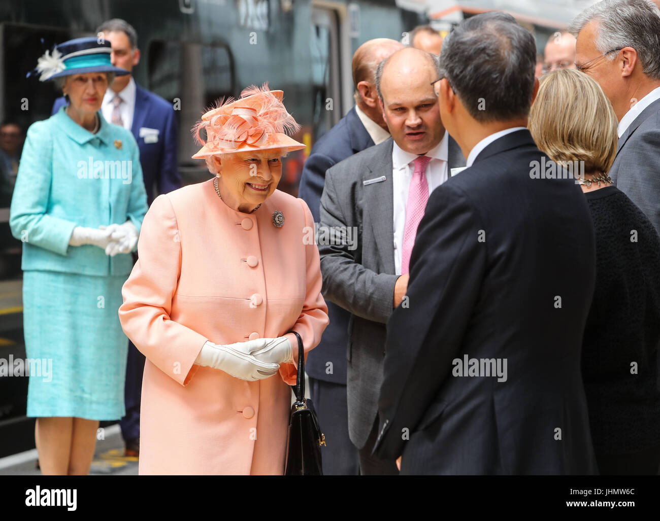 Queen victoria train journey hi-res stock photography and images - Alamy