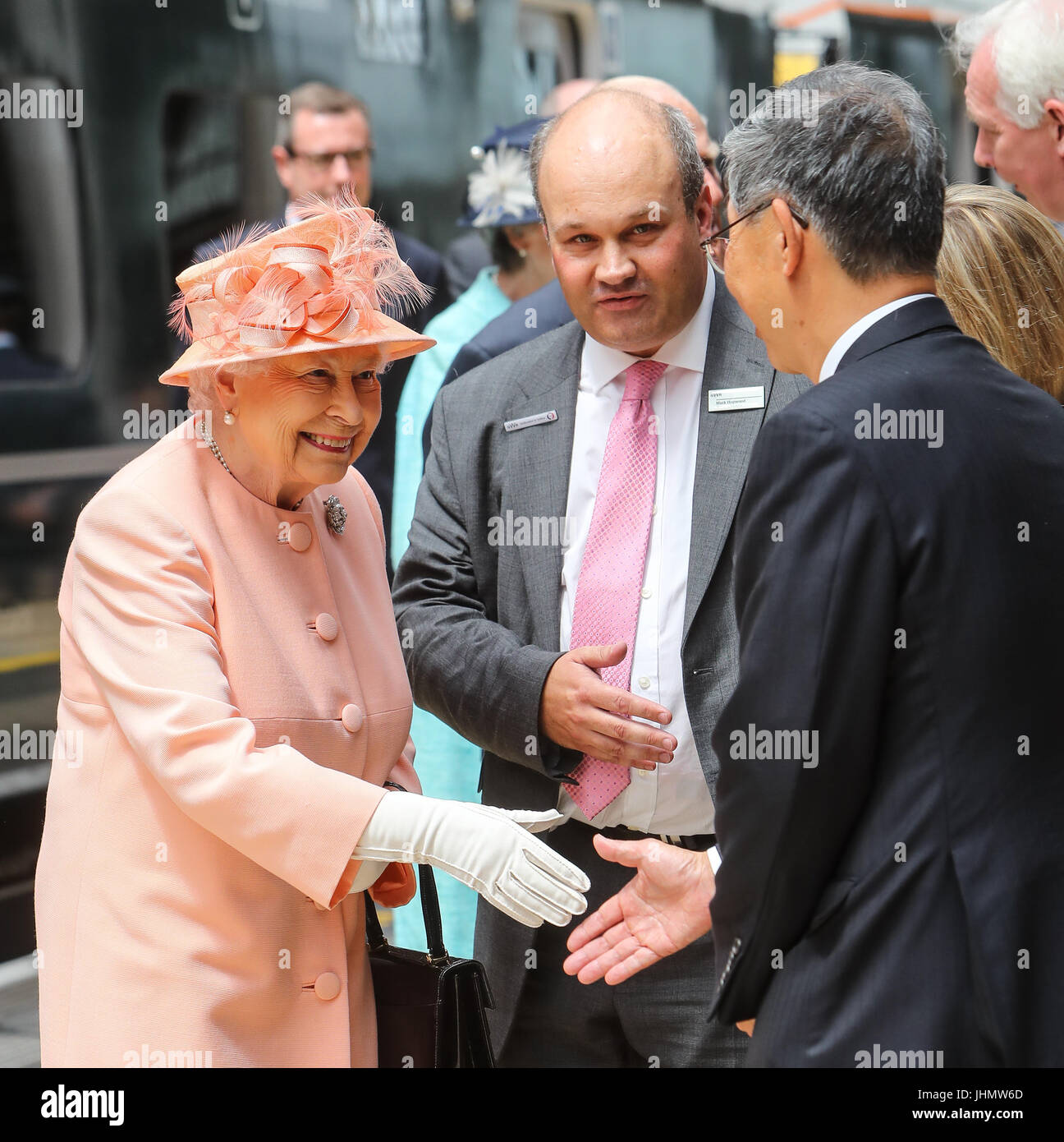Queen victoria train journey hi-res stock photography and images - Alamy