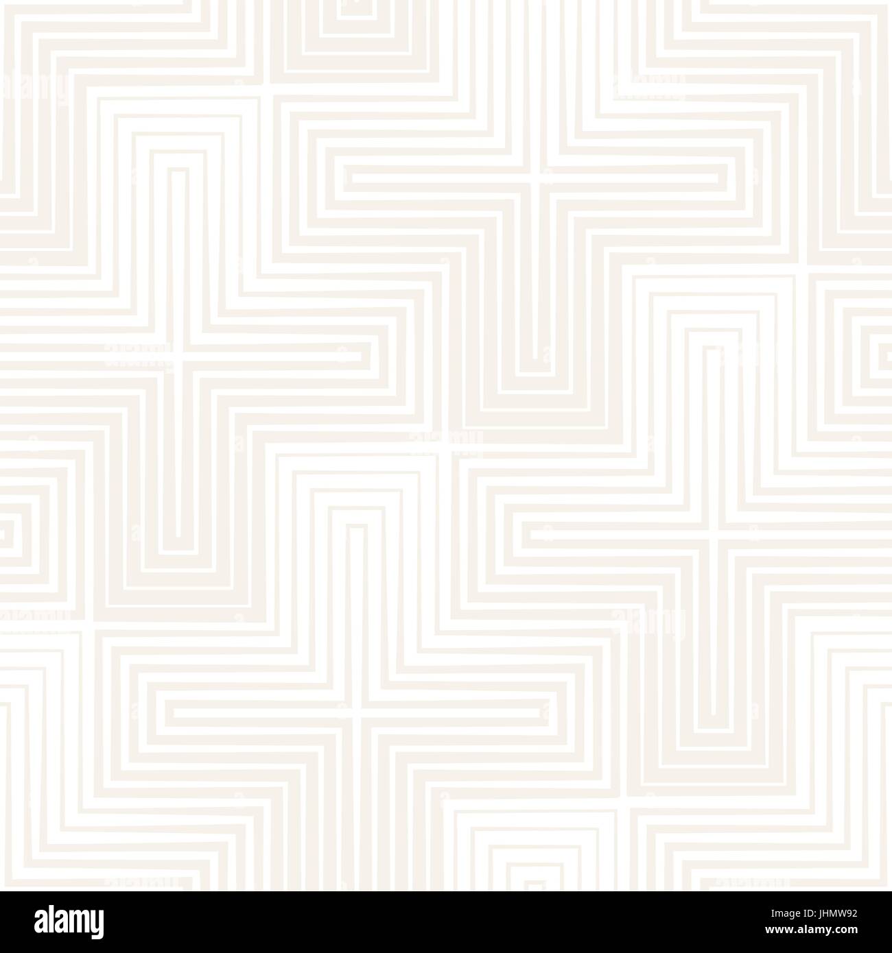 Vector seamless cross tiling pattern. Modern stylish geometric lattice ...