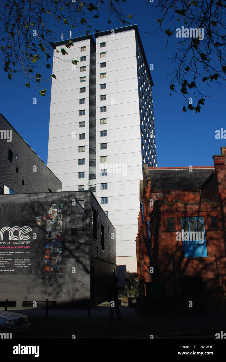 The New Art Exchange Gallery, Nottingham Stock Photo - Alamy