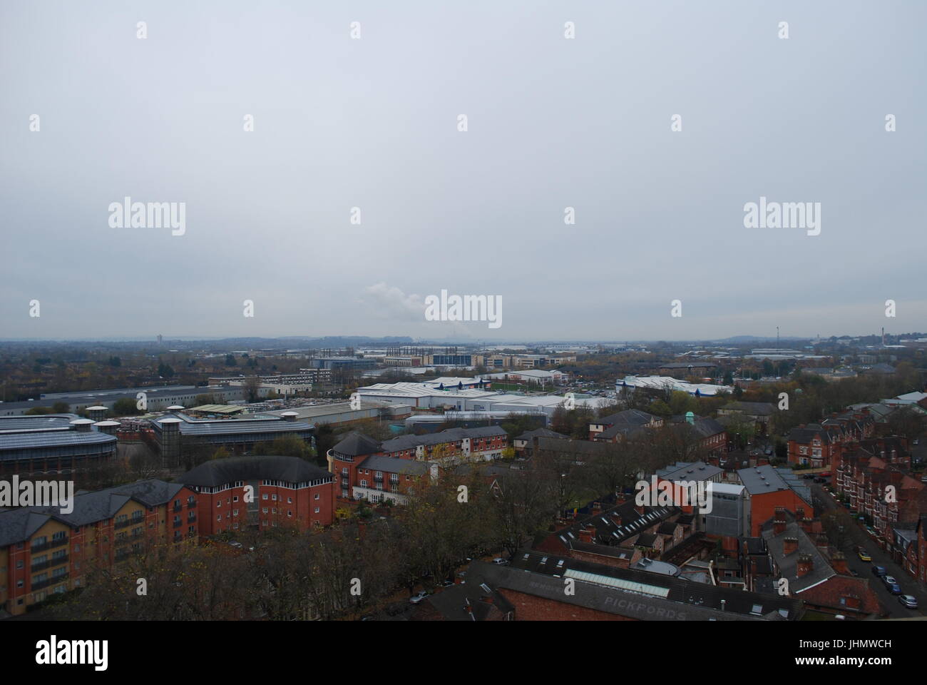 View from the Nottingham Castle Stock Photo - Alamy