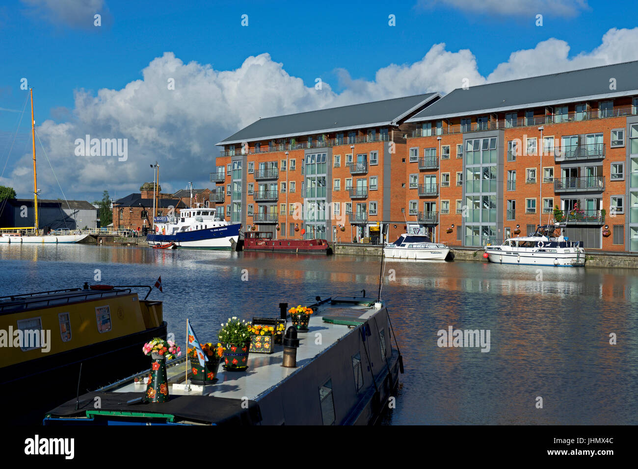 Gloucester Quays Gloucestershire England High Resolution Stock ...