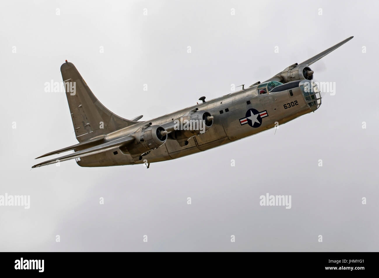 Airplane PB4Y-2 Privateer bomber aircraft Stock Photo - Alamy
