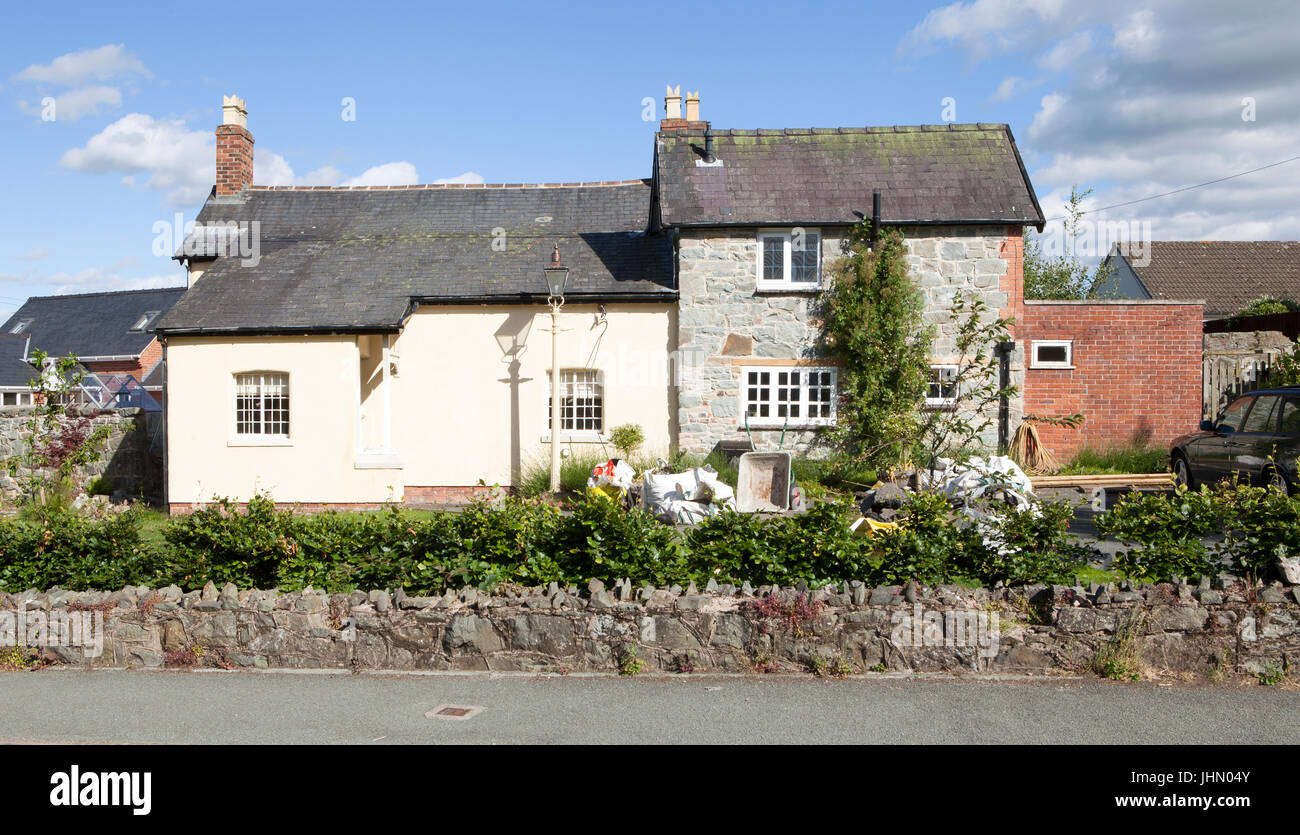 Housing in Welshpool, Powys in Wales. United Kingdom Stock Photo - Alamy