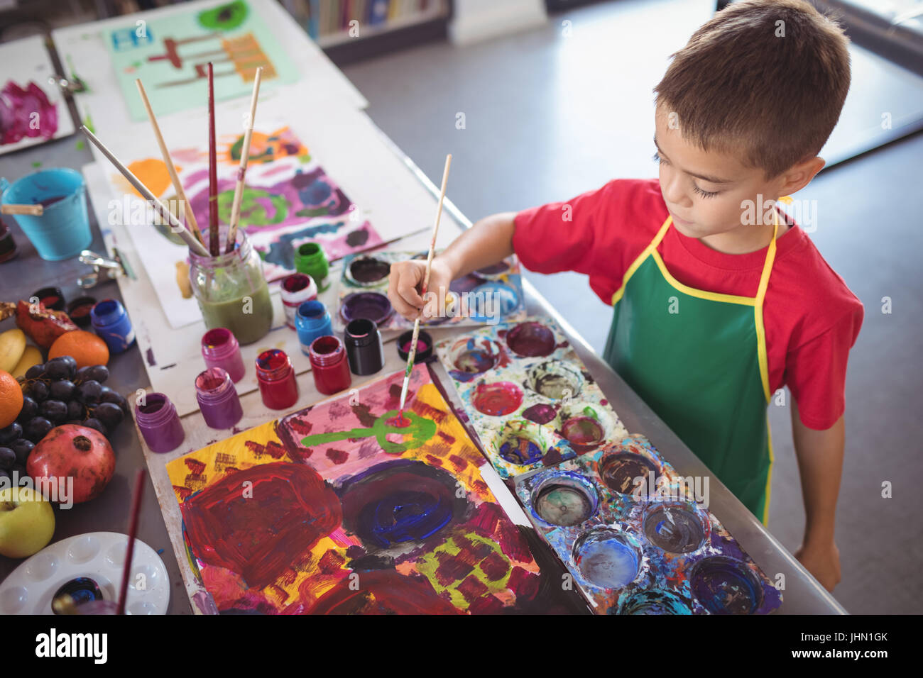 Classroom high view art hi-res stock photography and images - Alamy