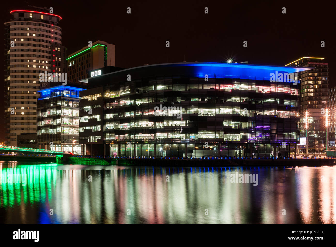 Bbc building salford media city hi-res stock photography and images - Alamy