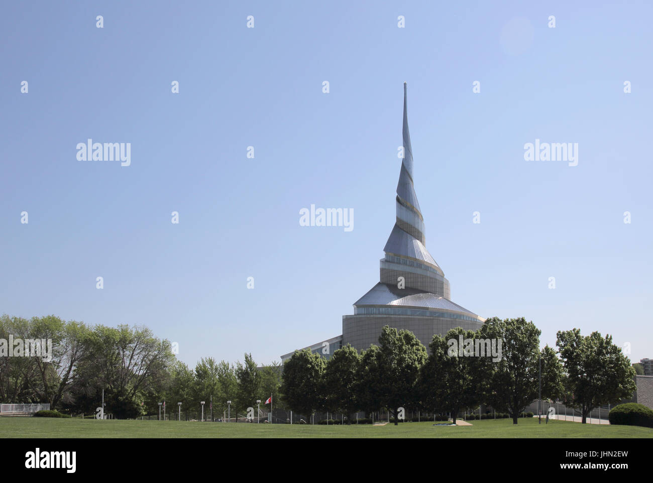 community of christ temple in independence missouri Stock Photo - Alamy