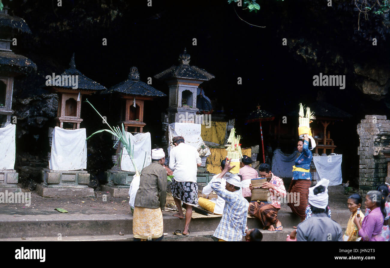 Klung Kung; former court today temple; Bali; Indonesia Stock Photo - Alamy