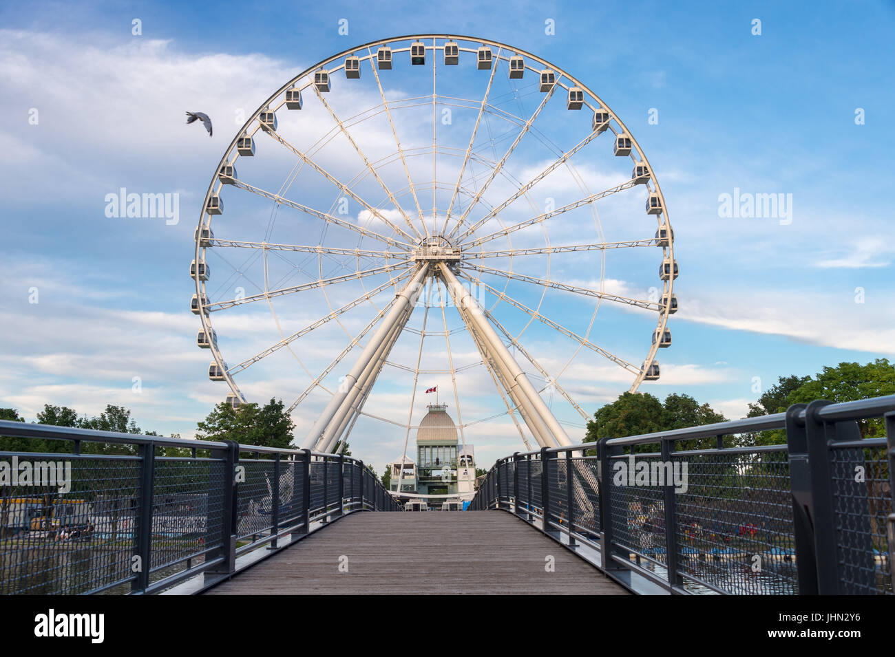Montreal, Canada - 13 July 2017: The Montreal Observation Wheel (Grande ...