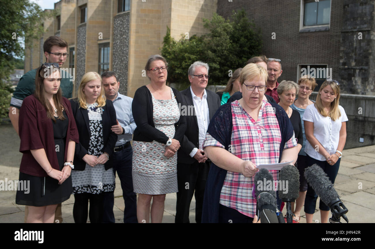 Kay Coombs, the sister of Steve Warren who lost his life alongside ...