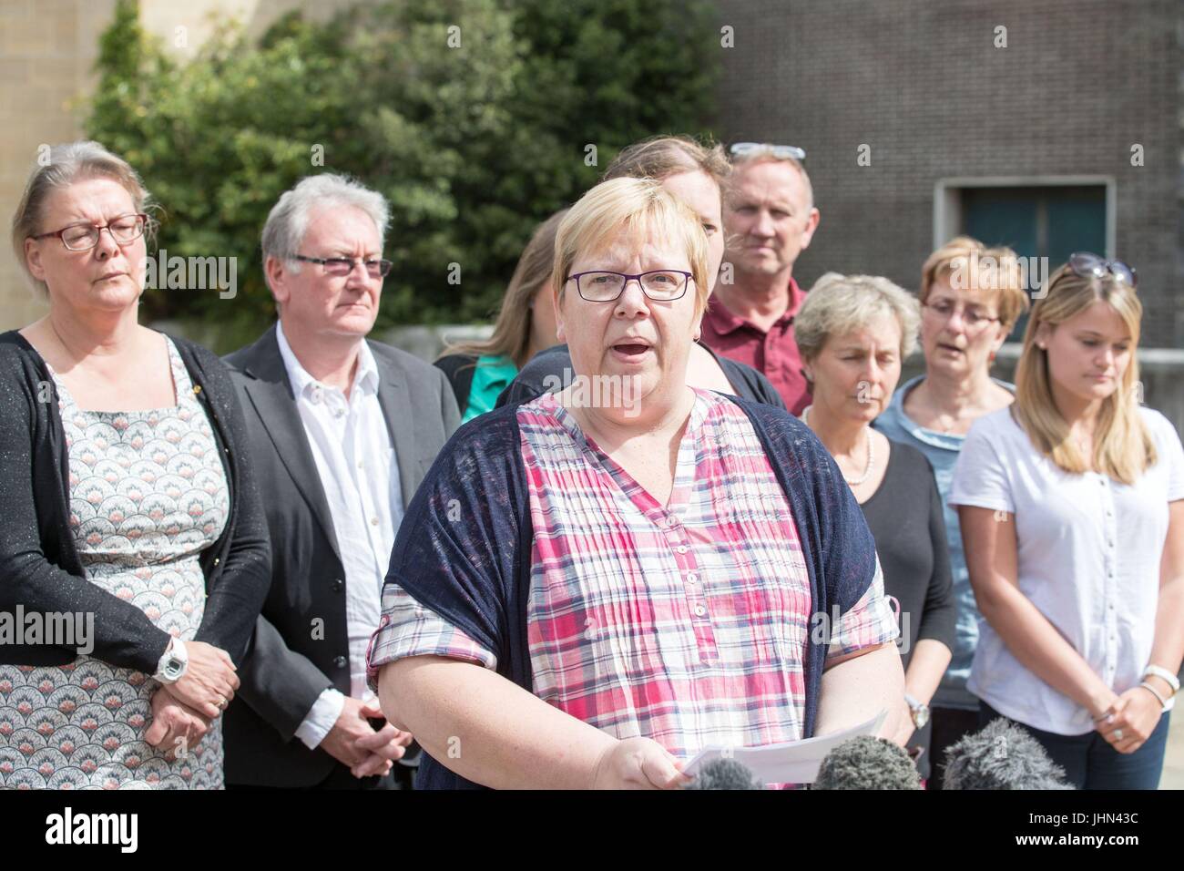 Kay Coombs, the sister of Steve Warren who lost his life alongside ...