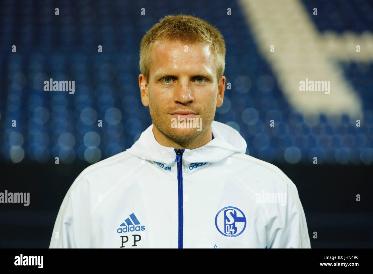 football, Bundesliga, 2017/2018, FC Schalke 04, Veltins Arena, photo ...