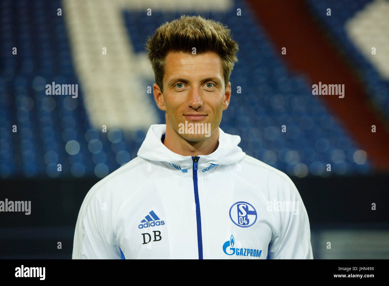 football, Bundesliga, 2017/2018, FC Schalke 04, Veltins Arena, photo ...