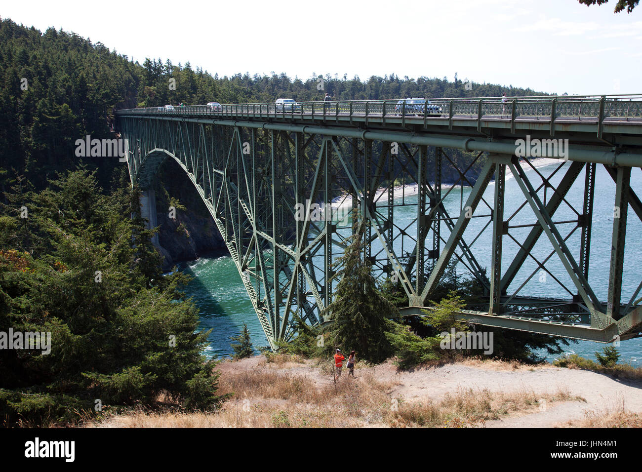 Deception Pass Bridge and Deception State Park, Fidalgo Island and ...