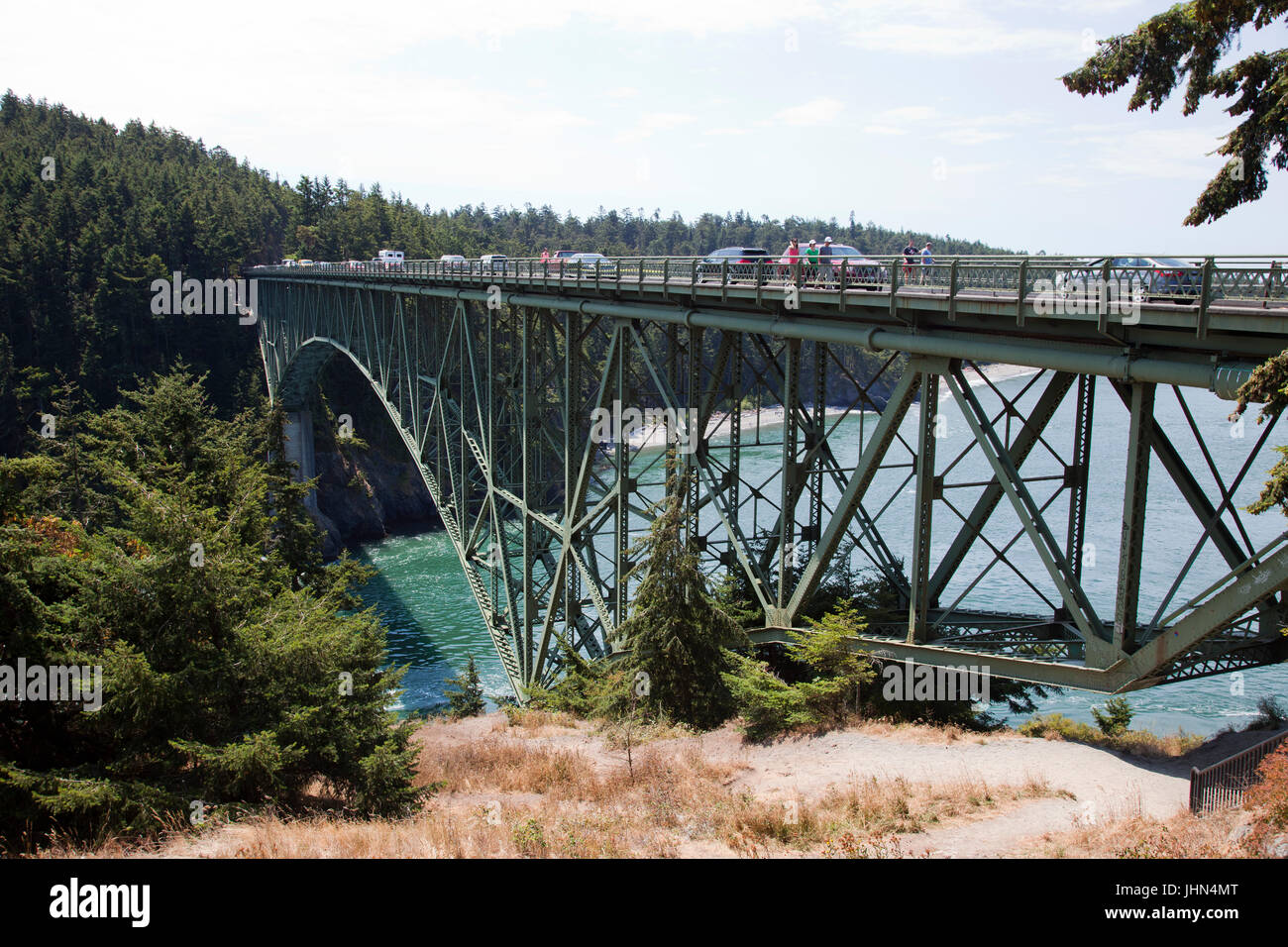 Deception pass bridge hi-res stock photography and images - Alamy