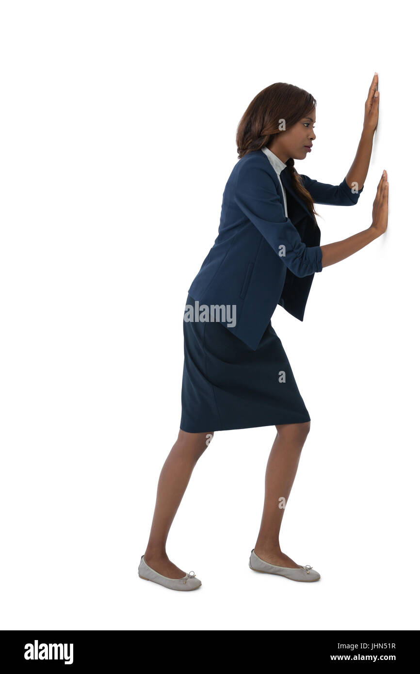 Woman pushing out chest hi-res stock photography and images - Alamy