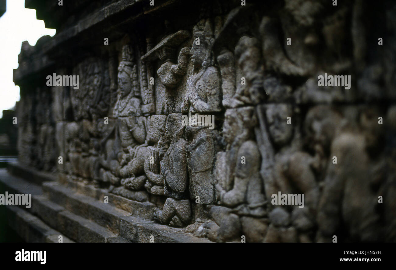 Borobudur details; Central Java; Bali; Indonesia Stock Photo - Alamy