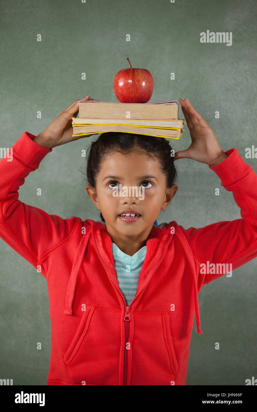 Balancing on apple hi-res stock photography and images - Alamy