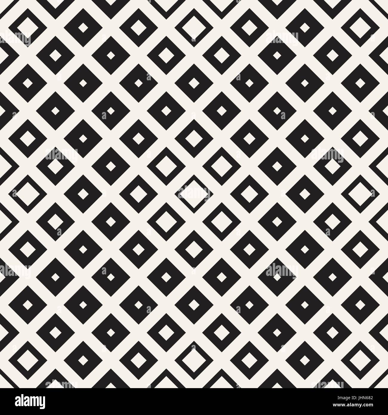 Repeating Geometric Rectangle Tiles. Stylish Monochrome Lattice. Vector ...
