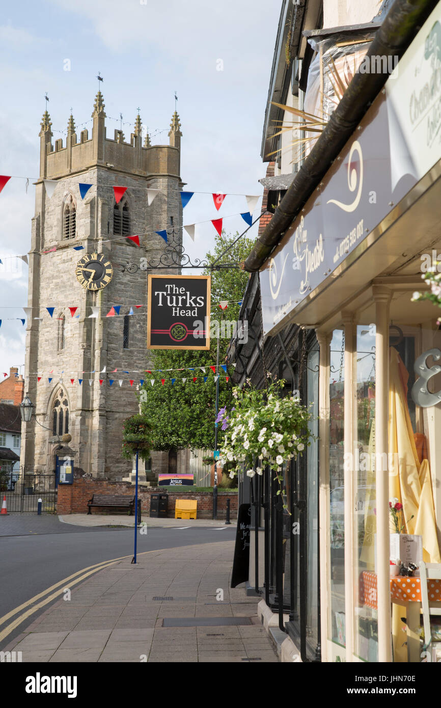 St Nicholas, Church, Alcester, Warwickshire, England Stock Photo - Alamy