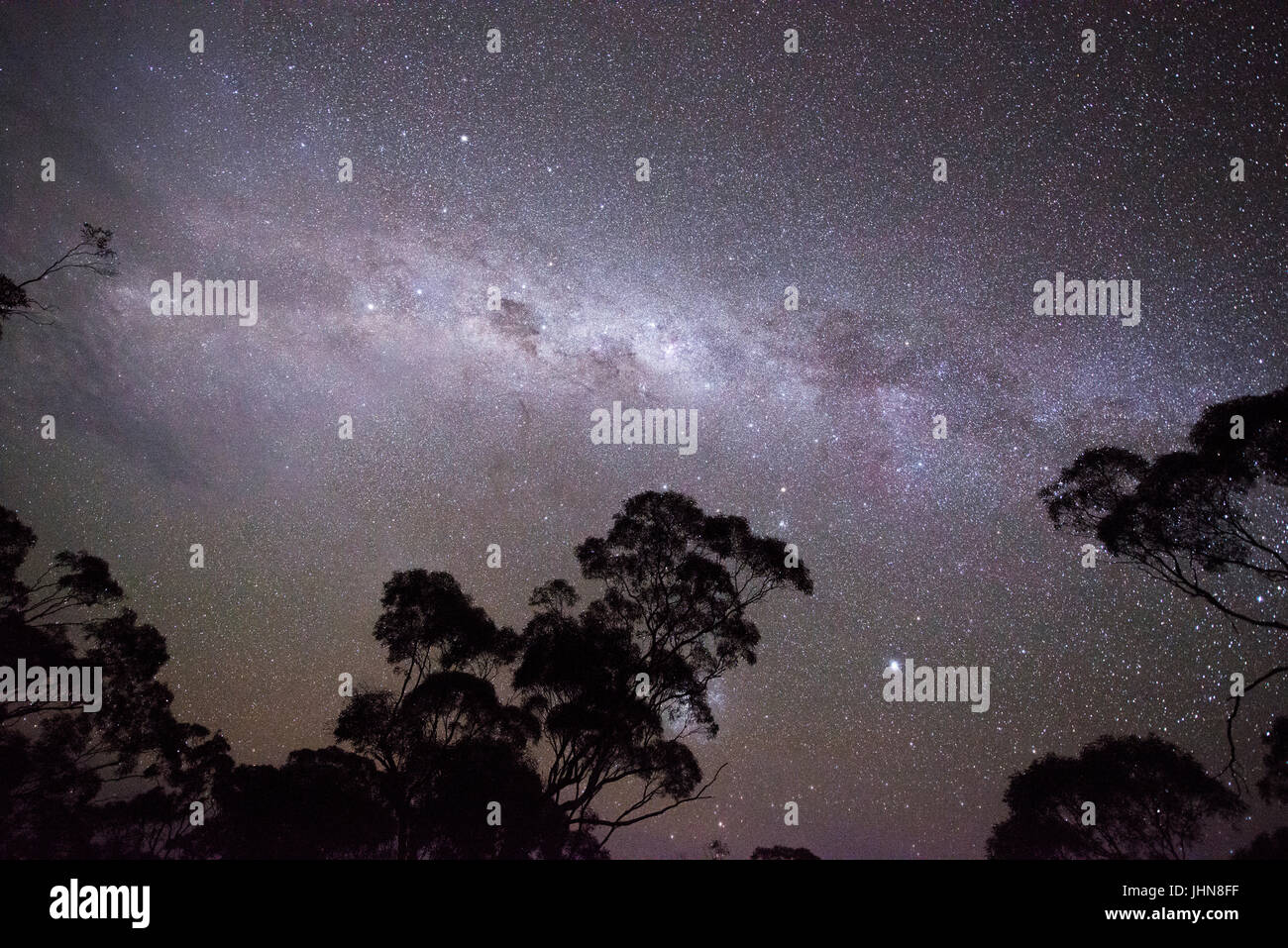 The milky way as seen from southern Australia Stock Photo - Alamy