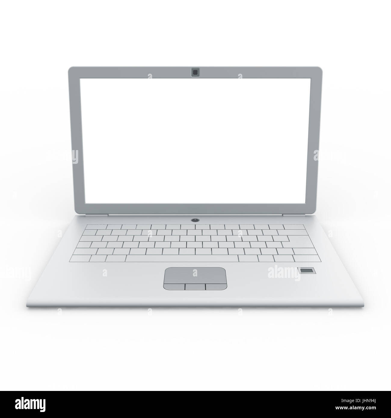 Silver notebook 3d Stock Photo - Alamy