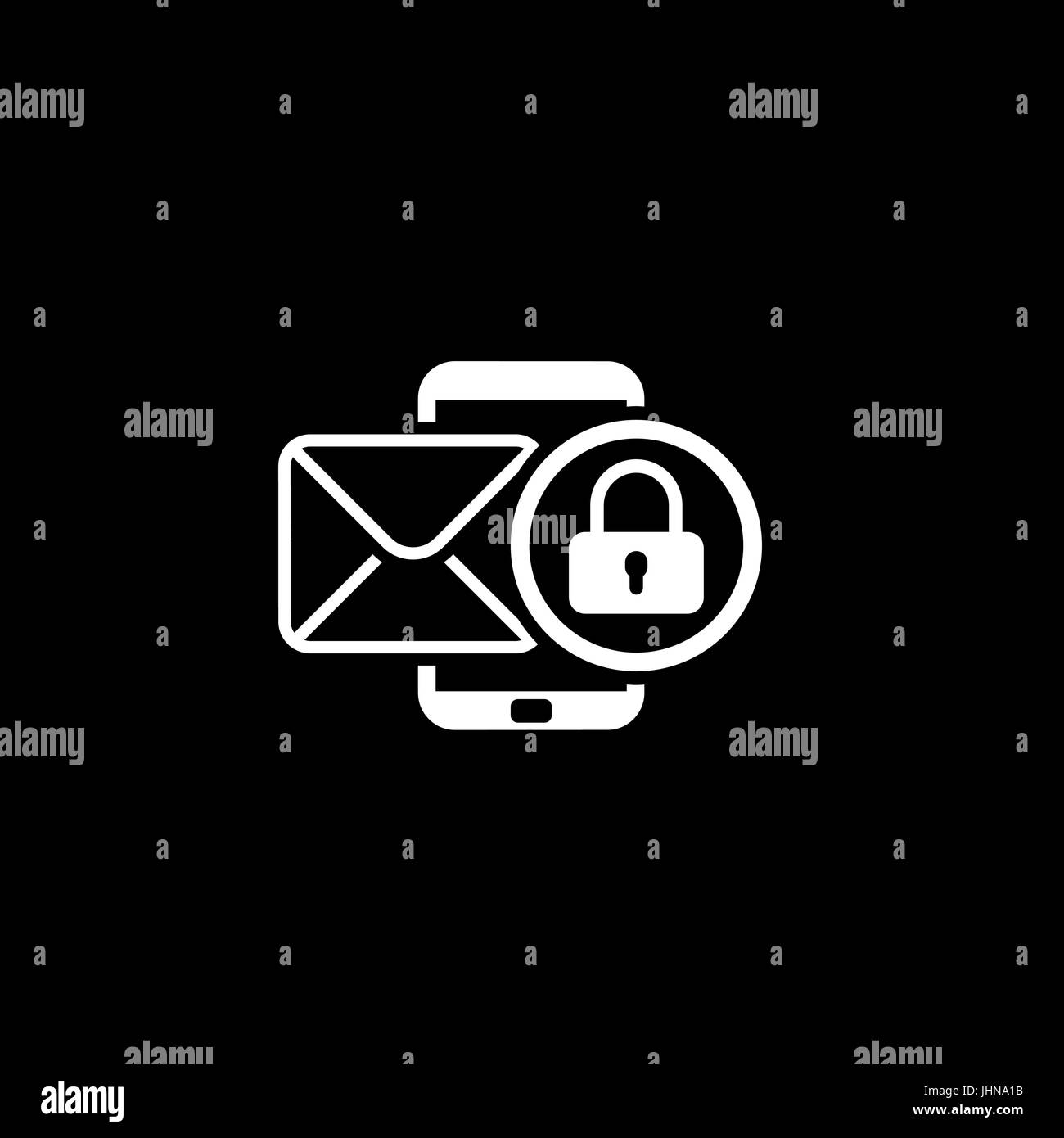 Cyber security protection safety Black and White Stock Photos & Images ...