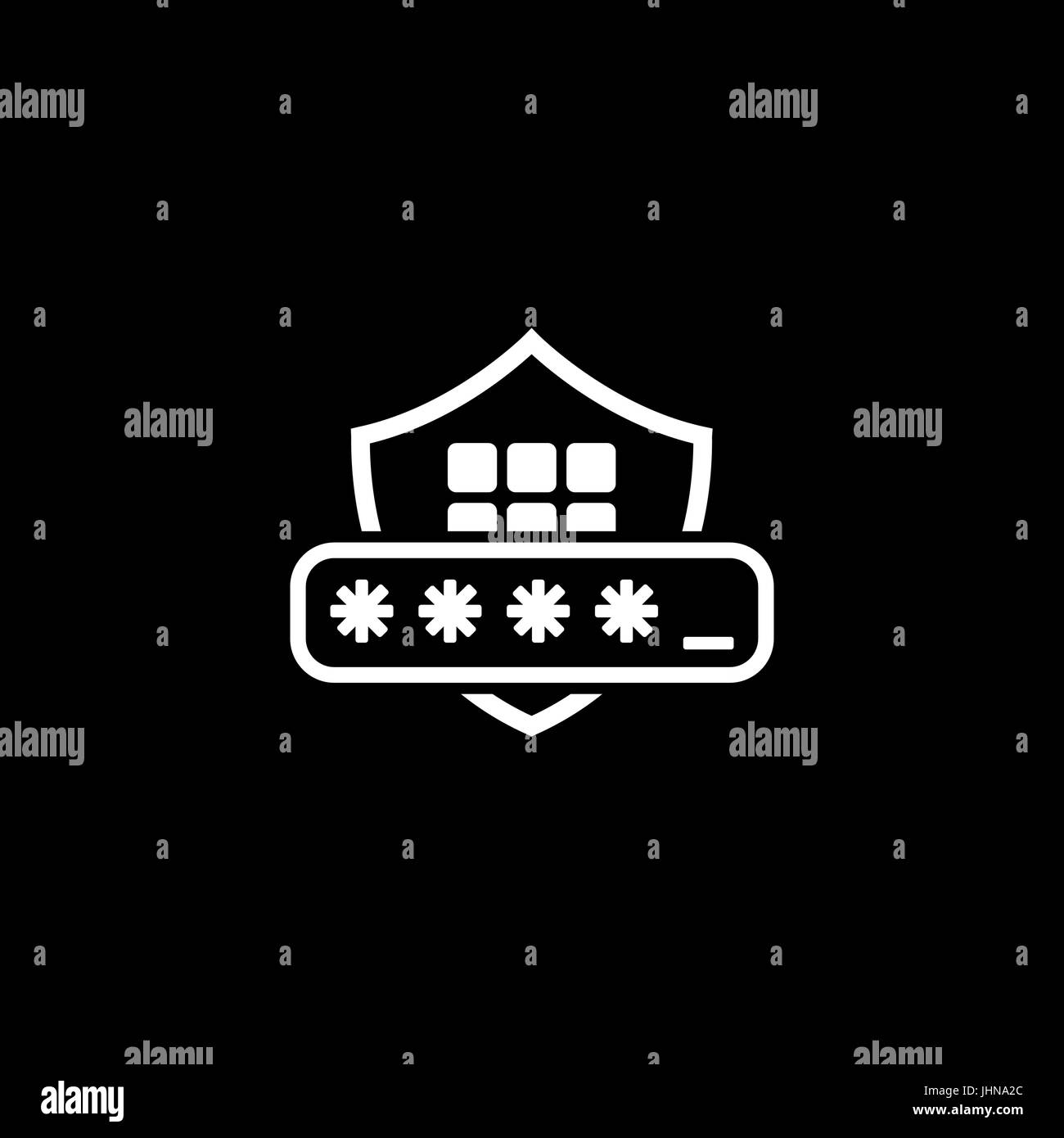 Site security Stock Vector Images - Alamy