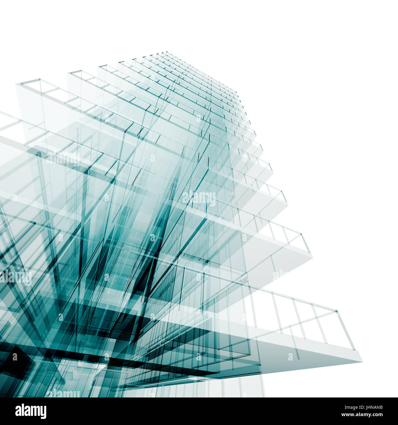 Abstract engineering 3d Stock Photo - Alamy