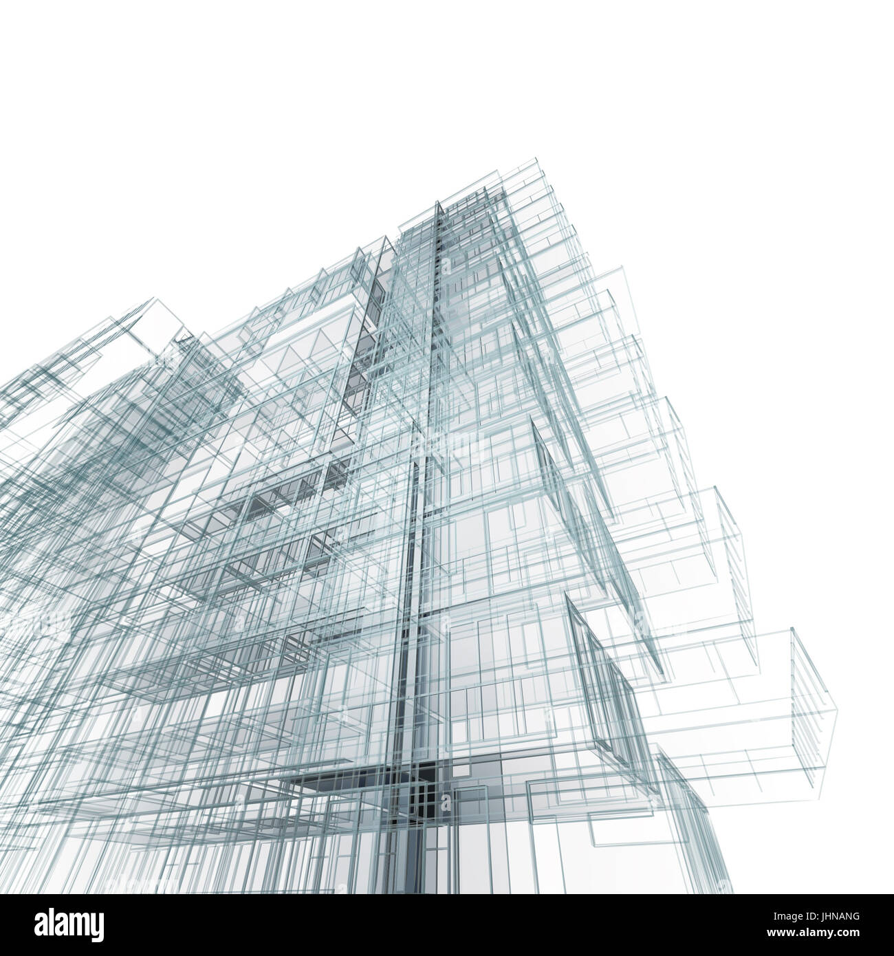 Concept project 3d Stock Photo - Alamy