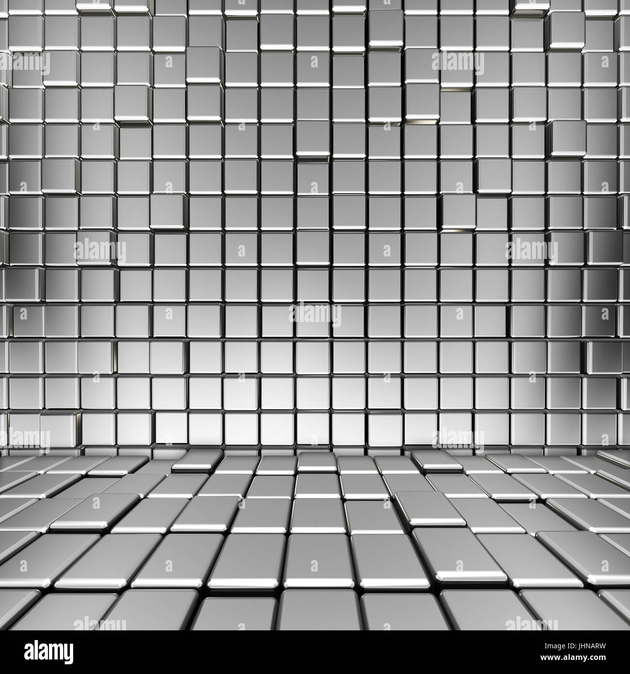 Chrome interior background Stock Photo - Alamy