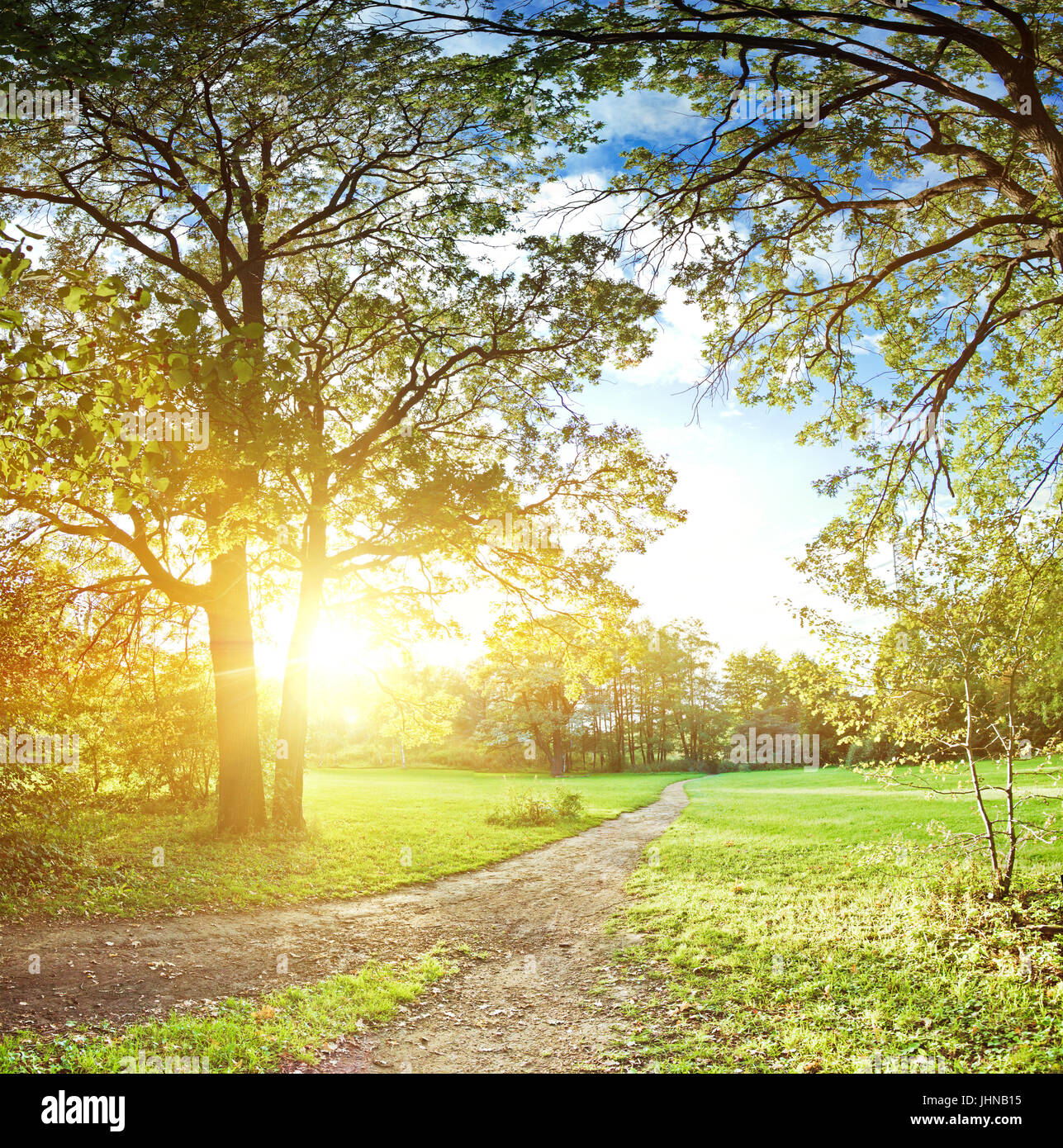 Beautiful park landscape garden hi-res stock photography and images - Alamy