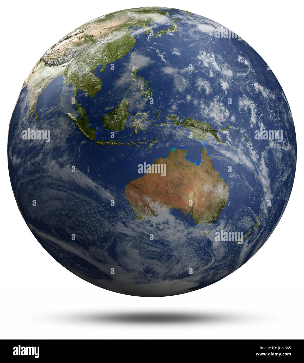 Earth globe australia hi-res stock photography and images - Alamy