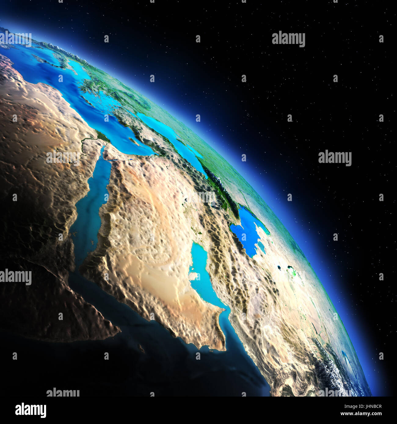Earth from space Stock Photo - Alamy